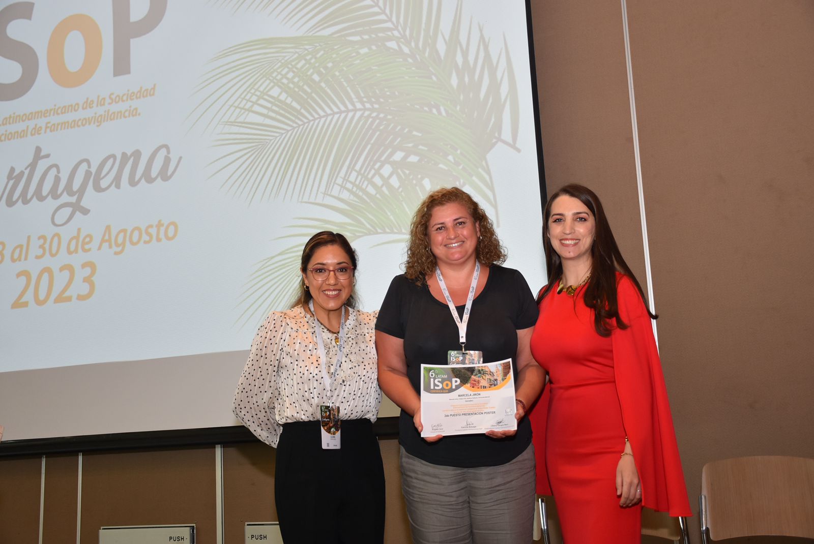 Prof. Marcela Jirón es premiada en el 6º Simposio Latinoamericano de la ...