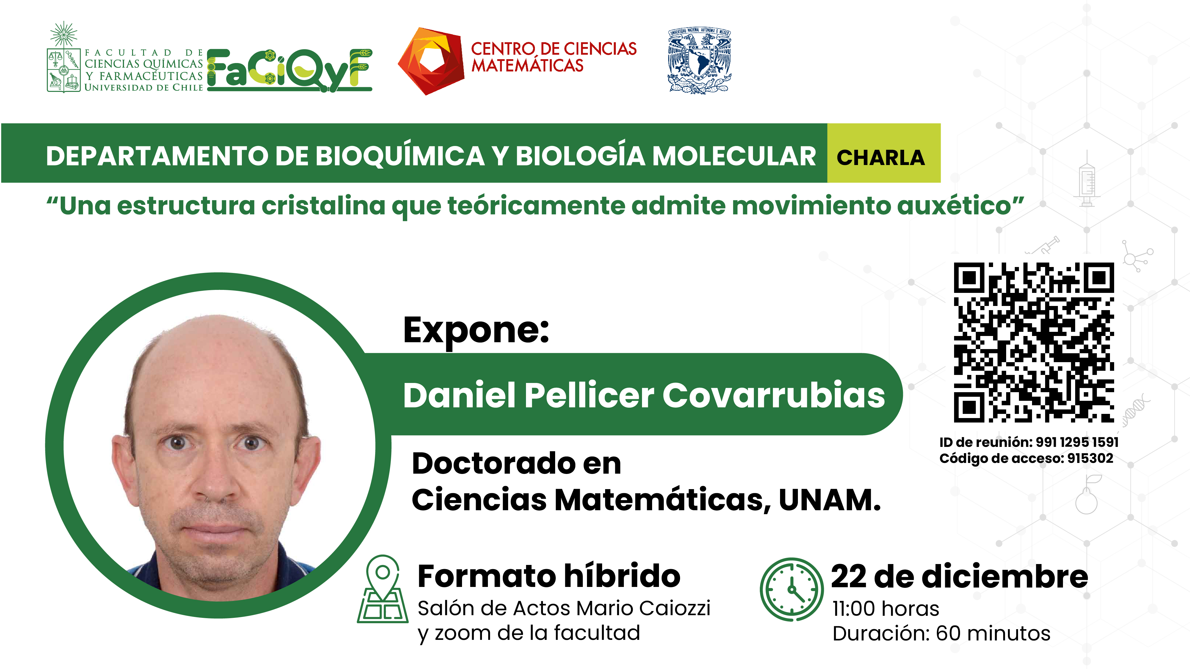 Una estructura cristalina que teóricamente admite movimiento auxético - Facultad de Ciencias ...